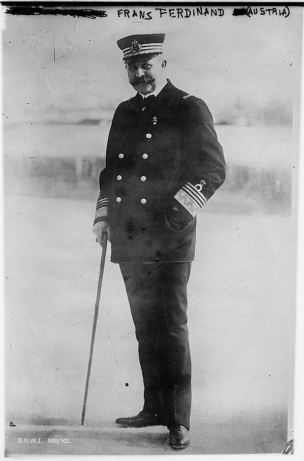 100 years since Ferdinand's death sparked WWI