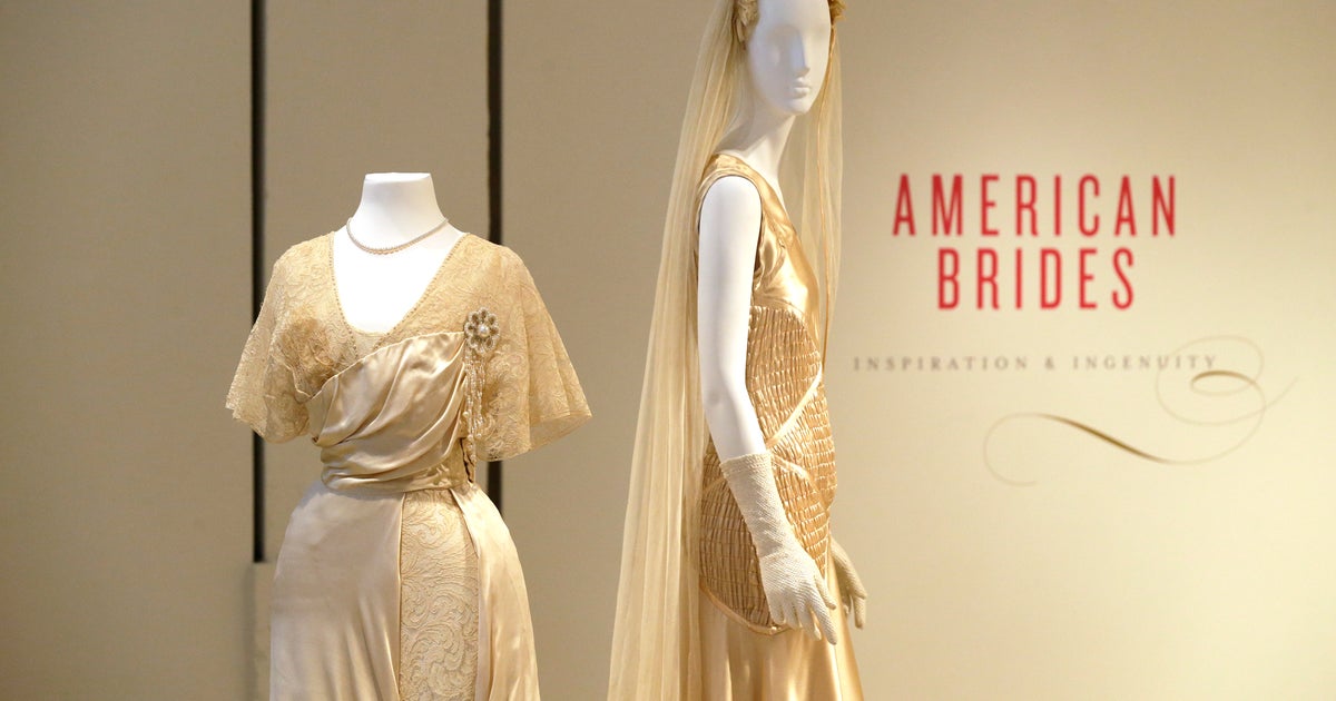 Wedding fashions exhibit showcases changing styles of American brides ...