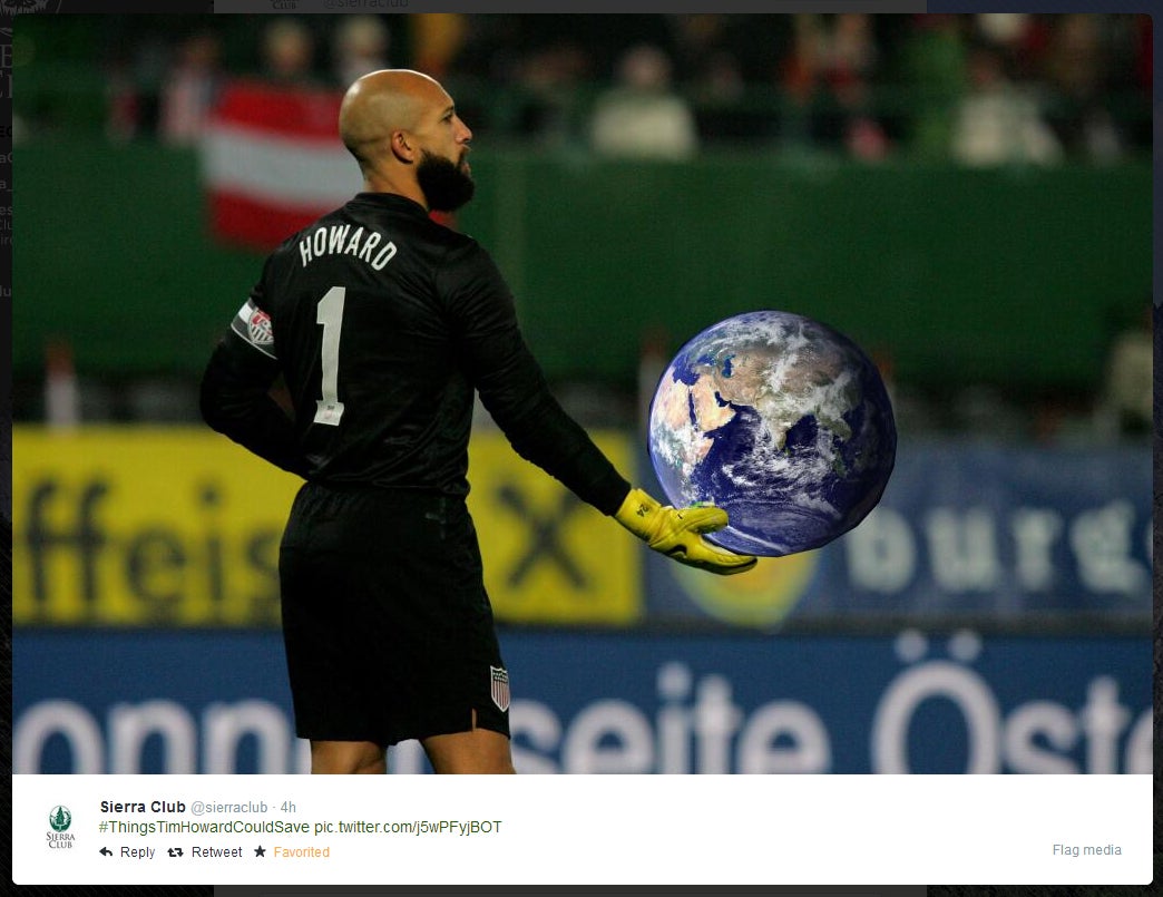Things Tim Howard could save