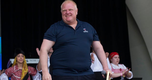 Toronto mayor says he can't guarantee he'll stay sober - CBS News