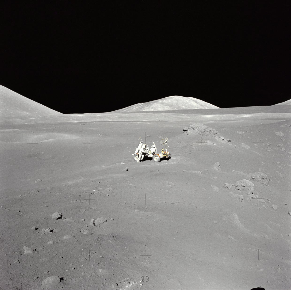 Views of space from Apollo