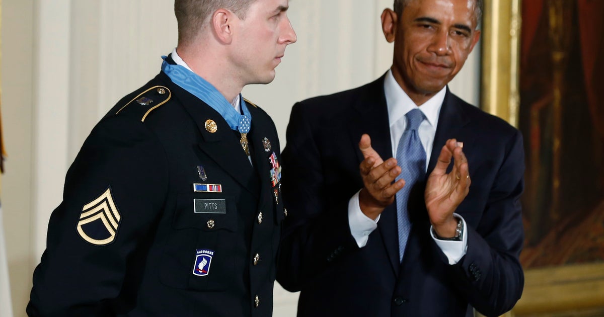 Army Sgt. Ryan Pitts receives Medal of Honor - CBS News