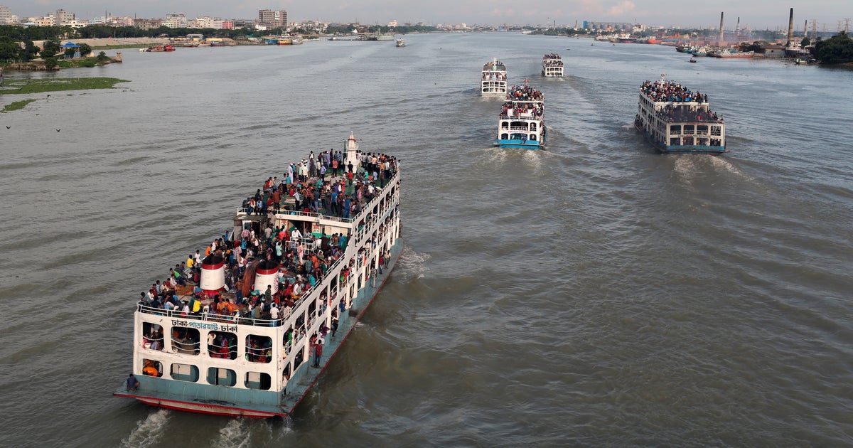 Bangladesh ferry capsizes carrying hundreds - CBS News