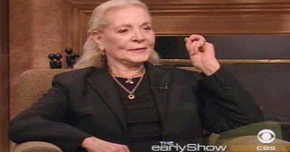 Bacall on Bacall: "You just put your lips together..." - CBS News