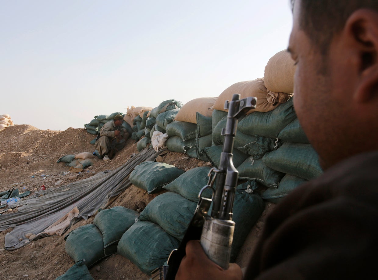 Peshmerga fighters of Iraq