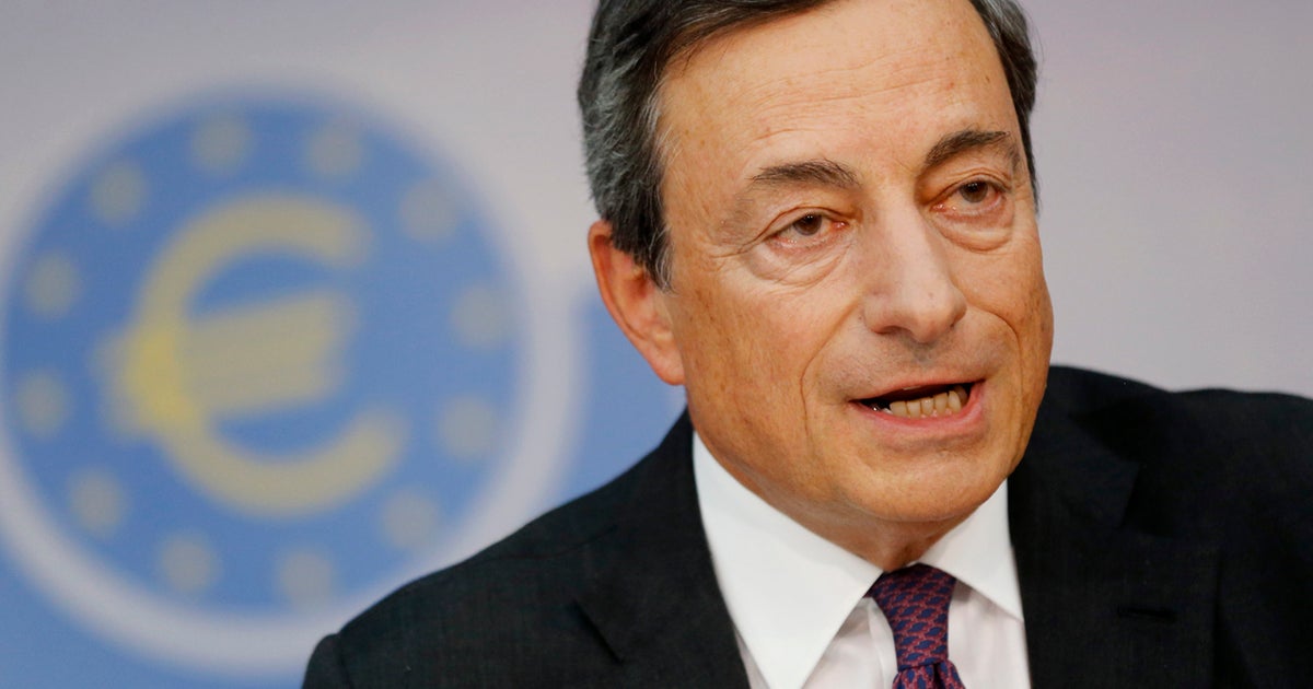Mario Draghi on what world growth needs now - CBS News