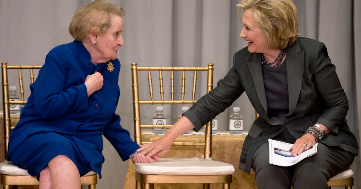 Madeleine Albright explains comment about female Bernie Sanders ...