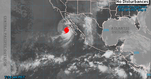 Hurricane Norbert drenches Baja California; may help Southwest - CBS News