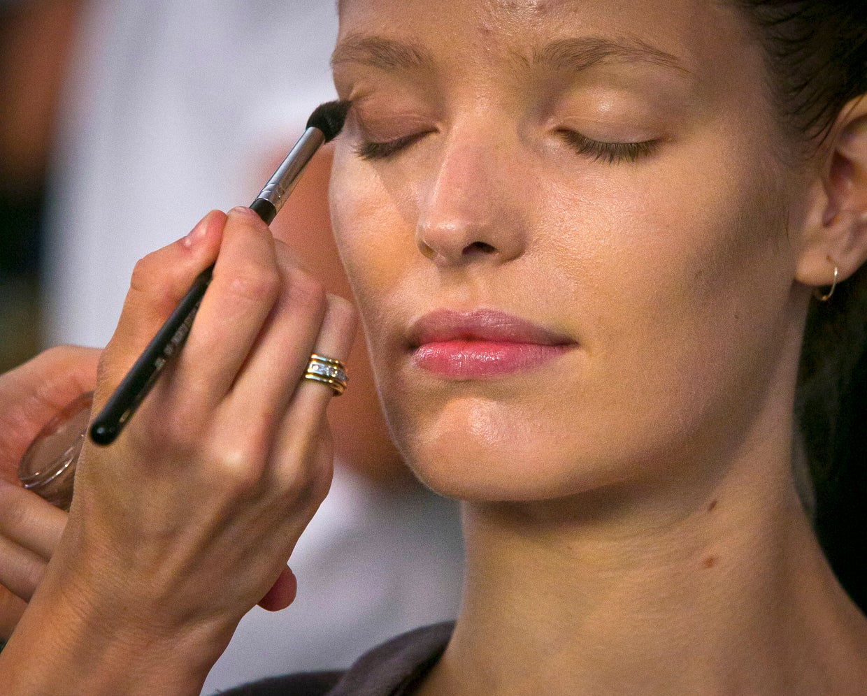 Models of New York Fashion Week Spring 2015