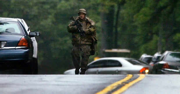 Pennsylvania authorities seek gunman in deadly police barracks killing ...