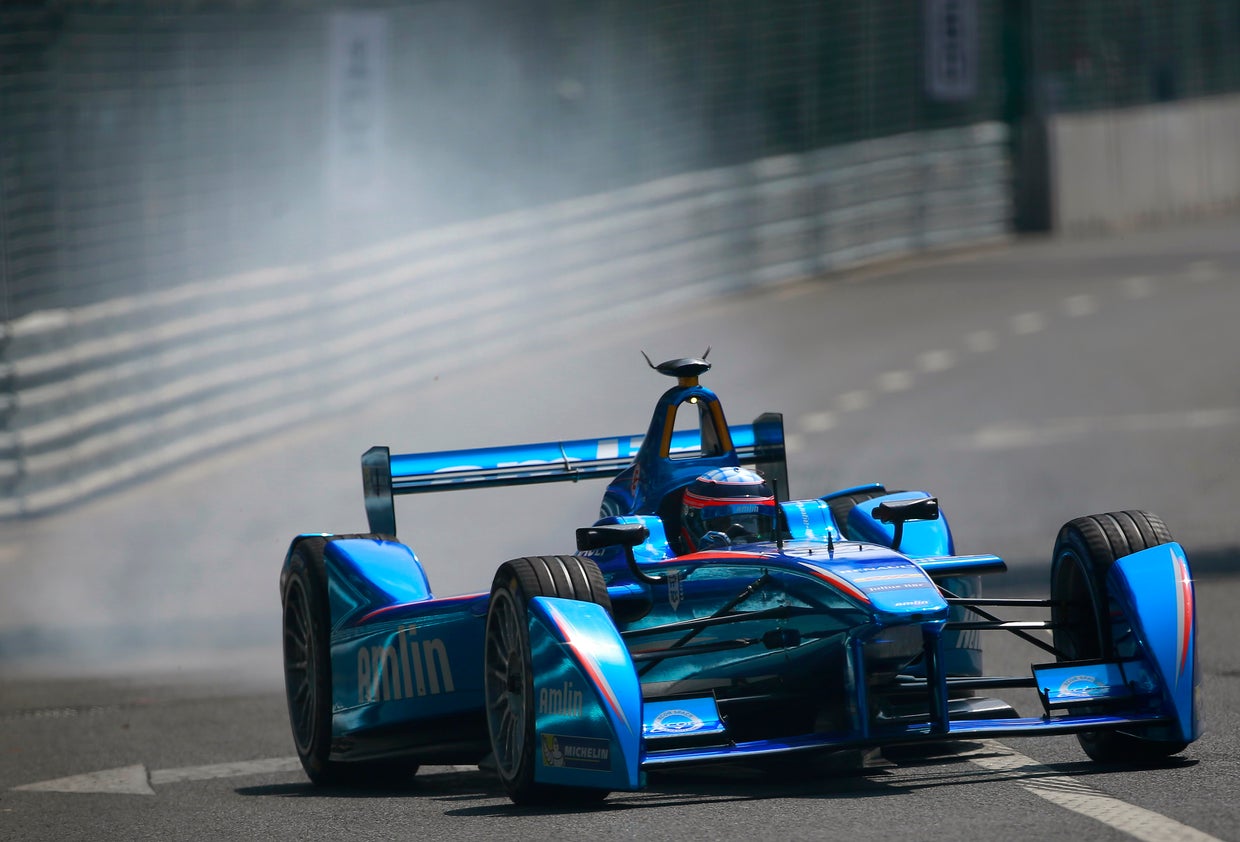 Formula E racing