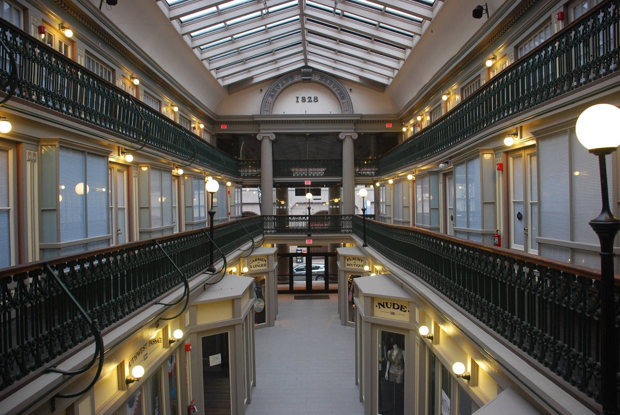 Micro-loft living in America's oldest indoor mall
