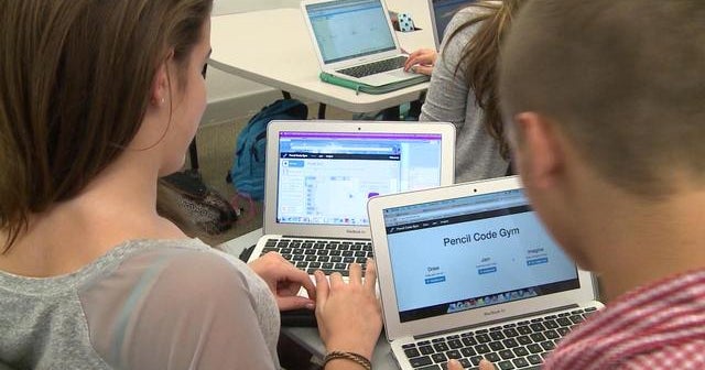In a Boston school, computer code in every class - CBS News