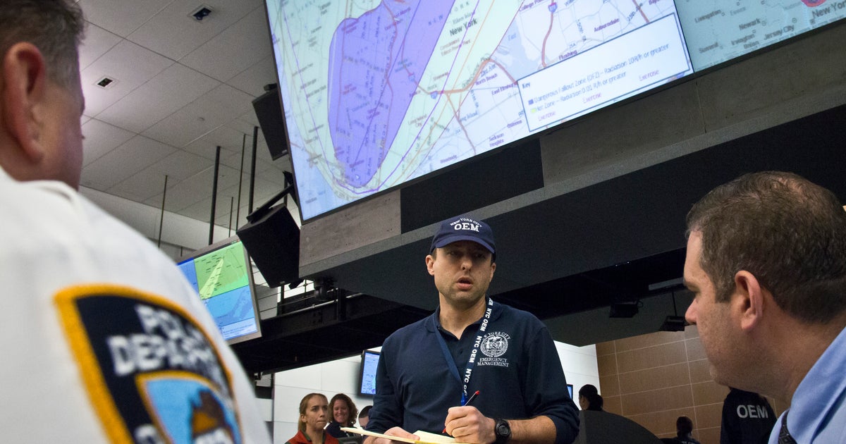 NYC practices response to nuclear explosion - CBS News