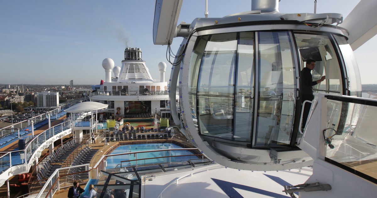 A look at the most high-tech cruise ship on the high seas - CBS News