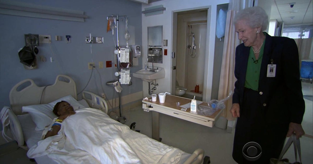 84-year-old woman makes promises she just can't break - CBS News