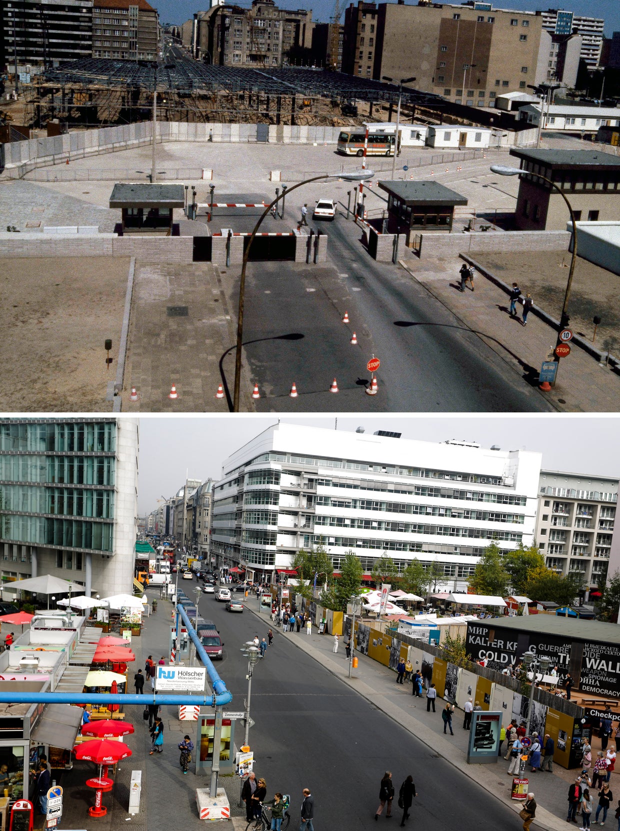 Berlin Wall - Now and Then