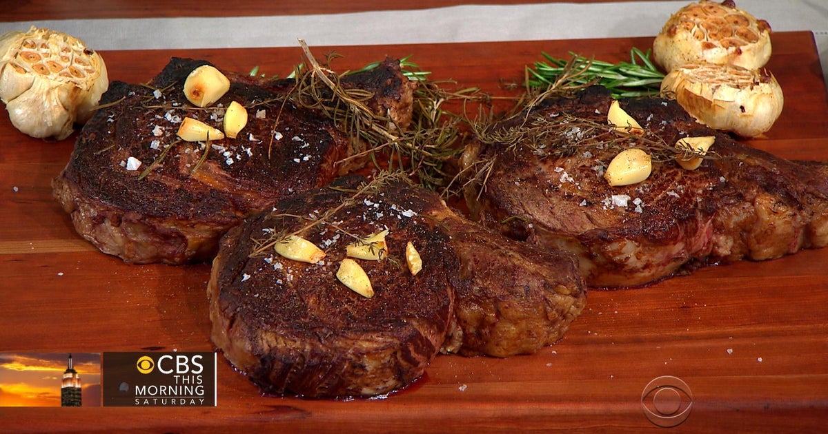 Chris Coombs brings ribeye steak to THE Dish - CBS News