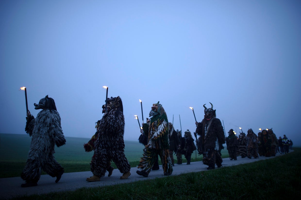 Perchten winter festival