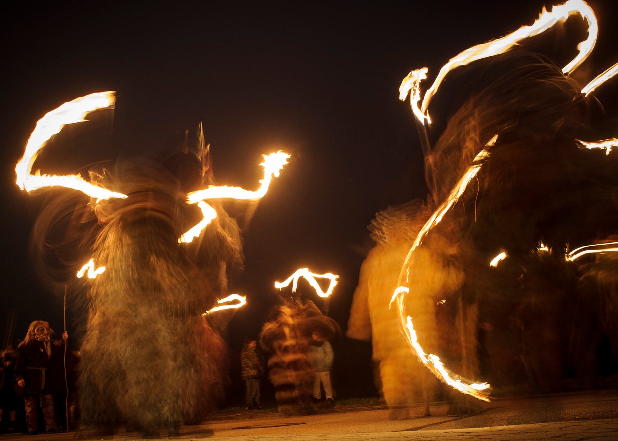 Perchten winter festival