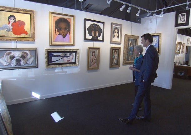 The "Big Eyes" paintings of Margaret Keane