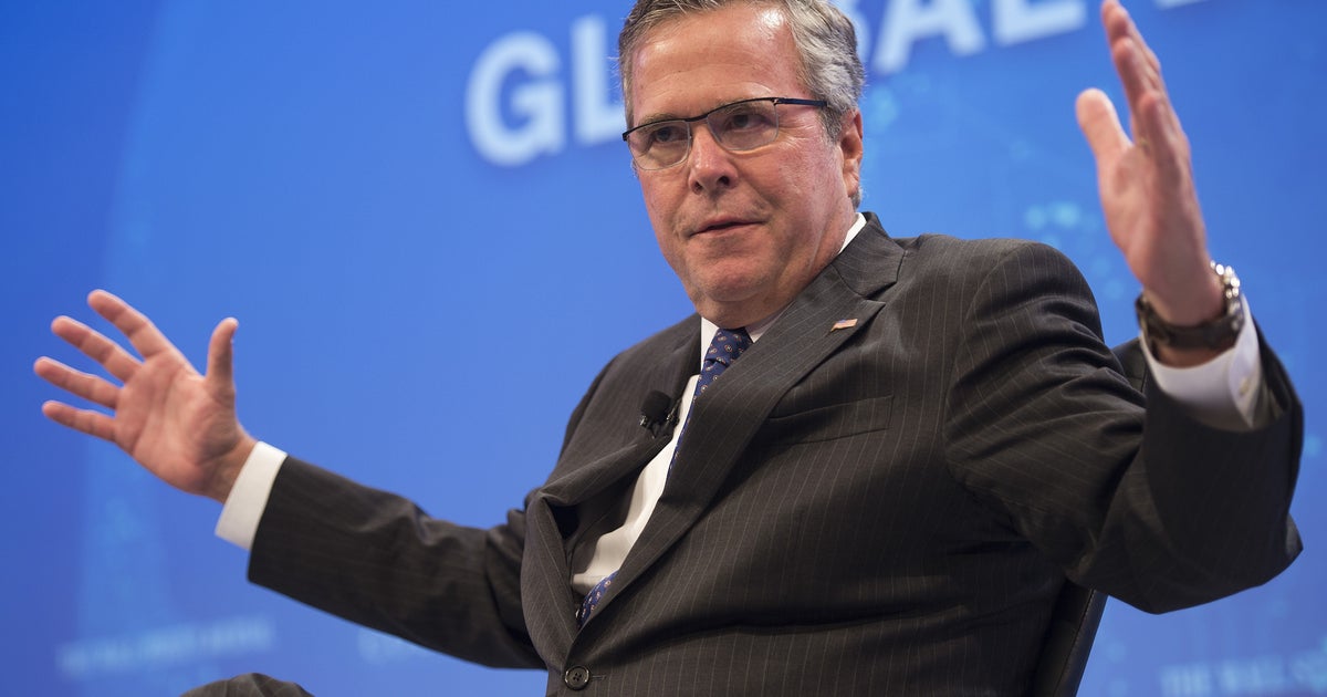 Report: Jeb Bush aims to raise $100 million in three months - CBS News