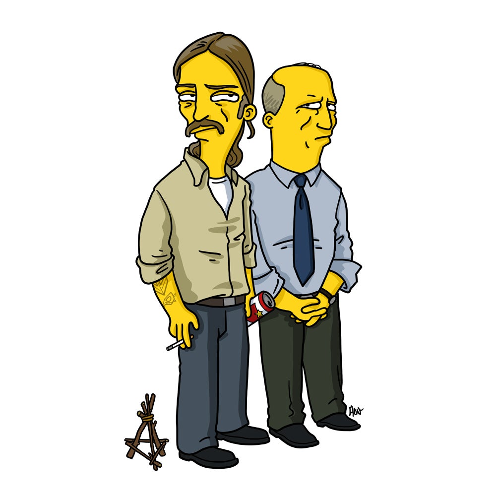Your favorite characters "Simpsonized"
