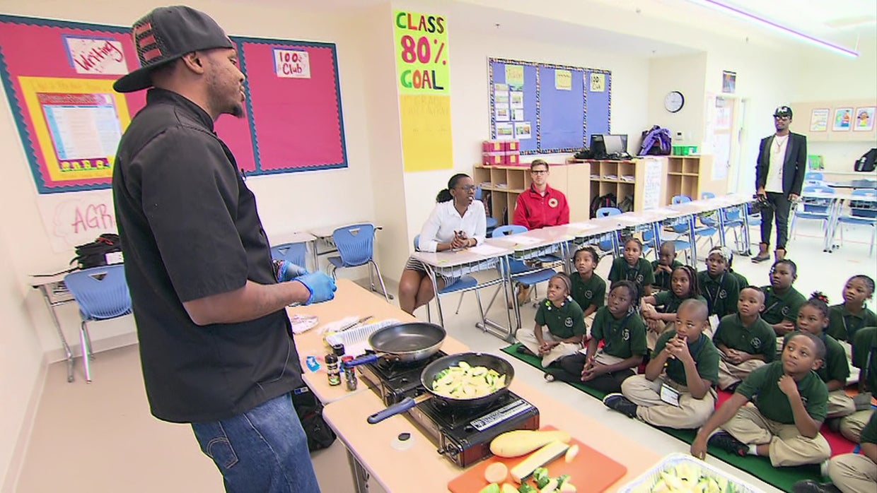 How a homeless child became a celebrity chef - CBS News