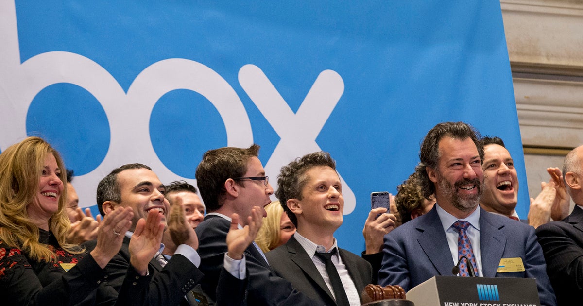 Box's stock soars in Wall Street debut - CBS News