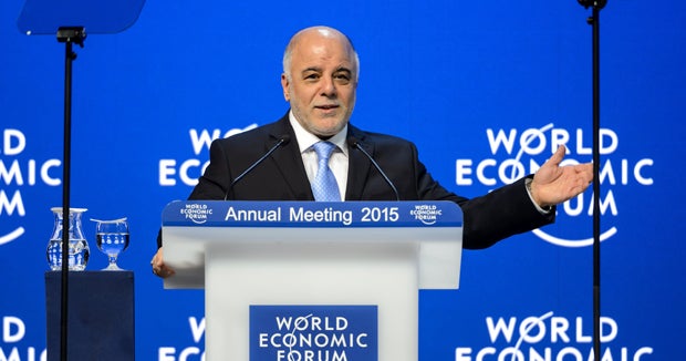 ISIS fight prompts Iraq leader Haider al-Abadi to seek help at Davos ...