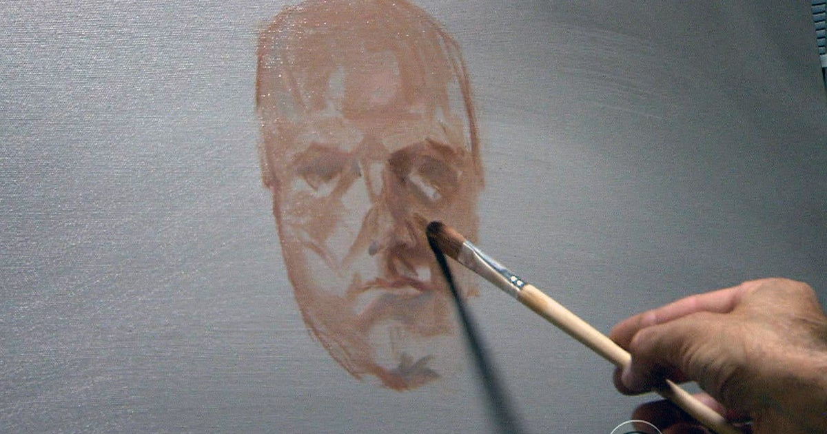 Portraits of war veterans show true cost of war - CBS News