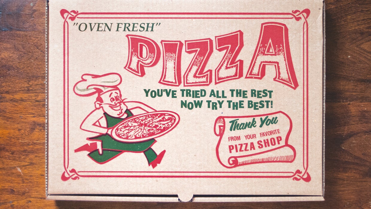 Meet the world's biggest collector of pizza boxes - CBS News