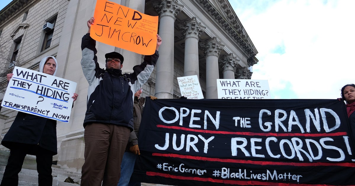 NY judge asked to release grand jury records in Eric Garner case - CBS News