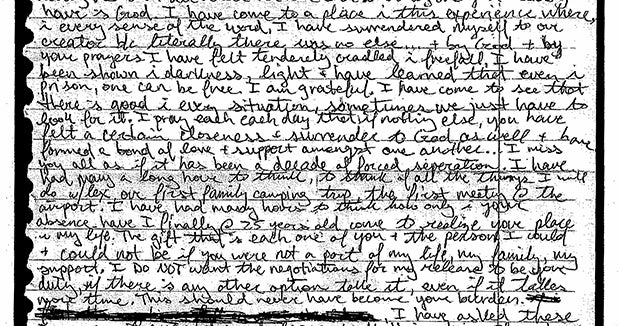 ISIS hostage Kayla Mueller's final letter to family: "I will not give ...