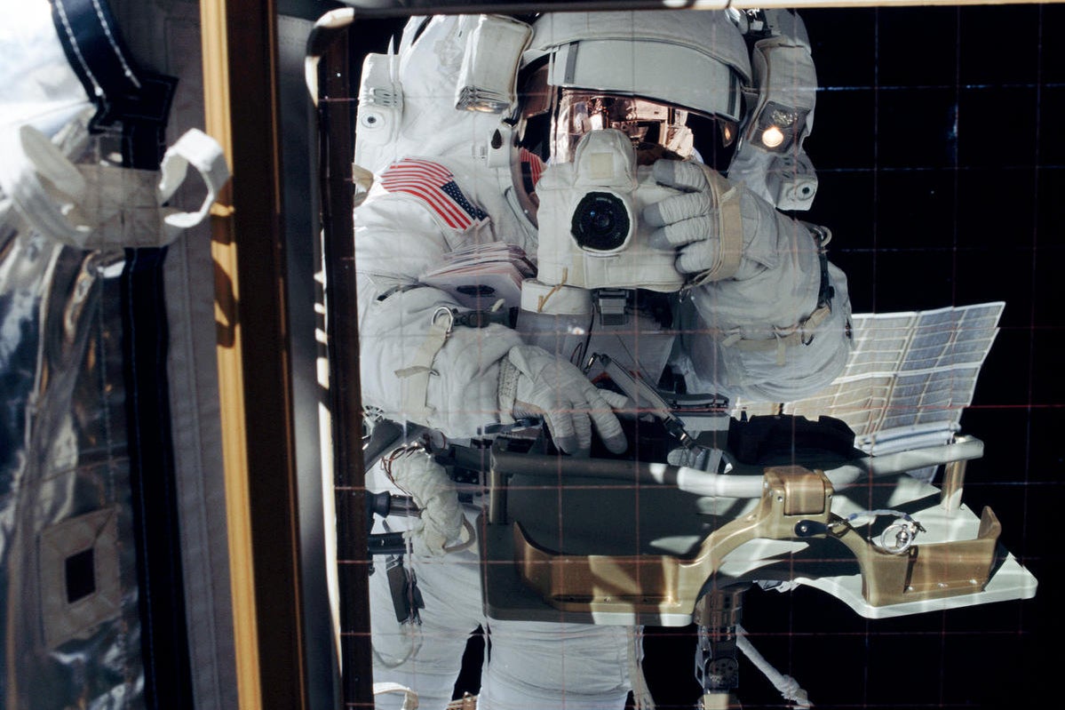 Astronauts take the coolest selfies from outer space