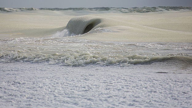 Freezing temperatures cause amazing and rare phenomenon at Nantucket ...