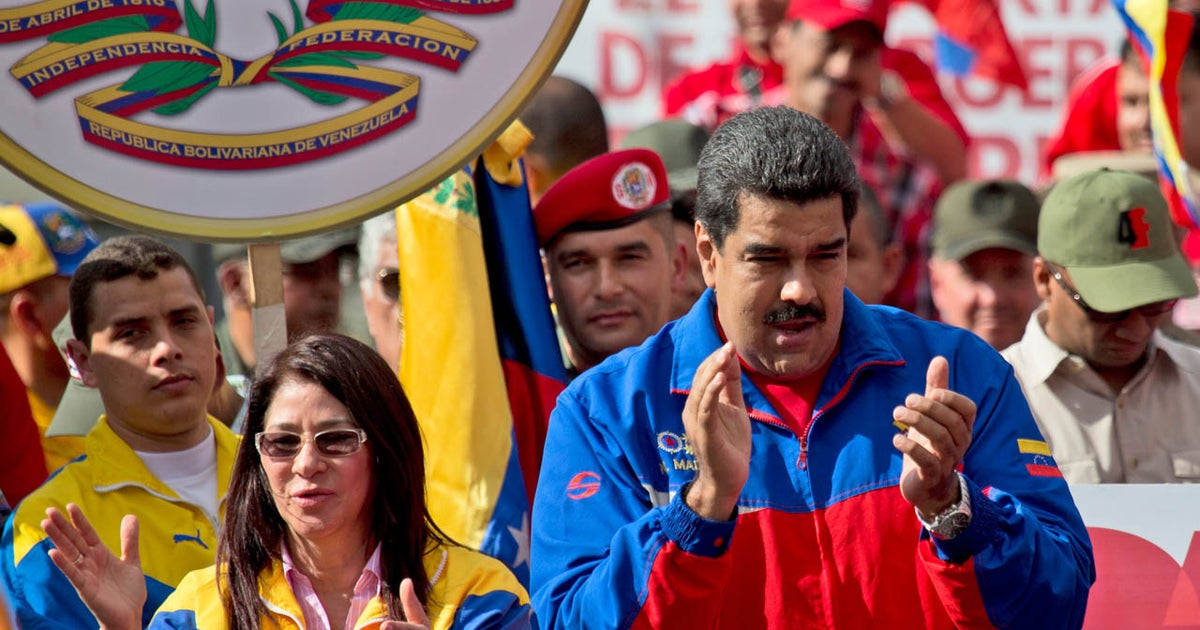 Venezuela's Maduro claims his country has captured U.S. spies - CBS News