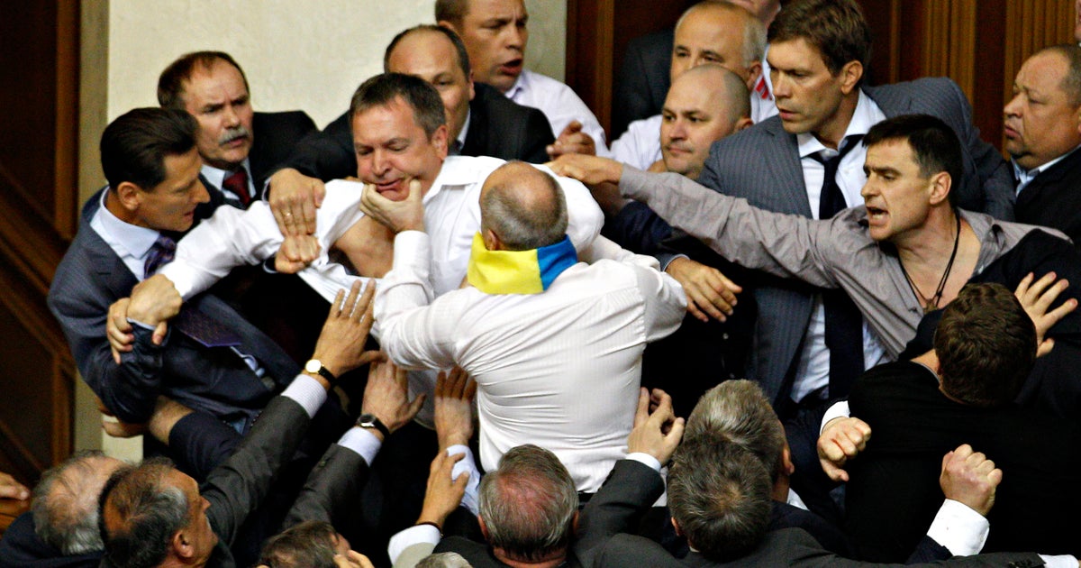 Fighting politicians and lawmakers acting badly