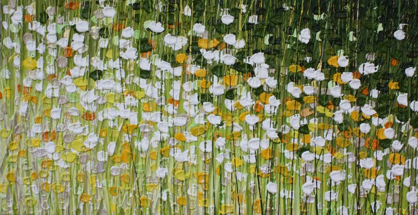 The works of blind artist Jeff Hanson