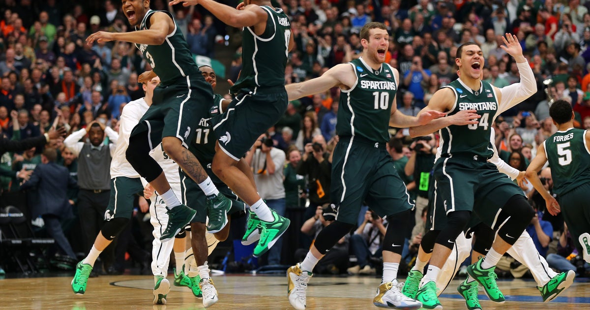 March Madness: Michigan State tops Louisville in overtime to move on to ...