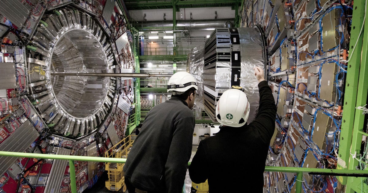 Dark matter sought in restart of Large Hadron Collider - CBS News