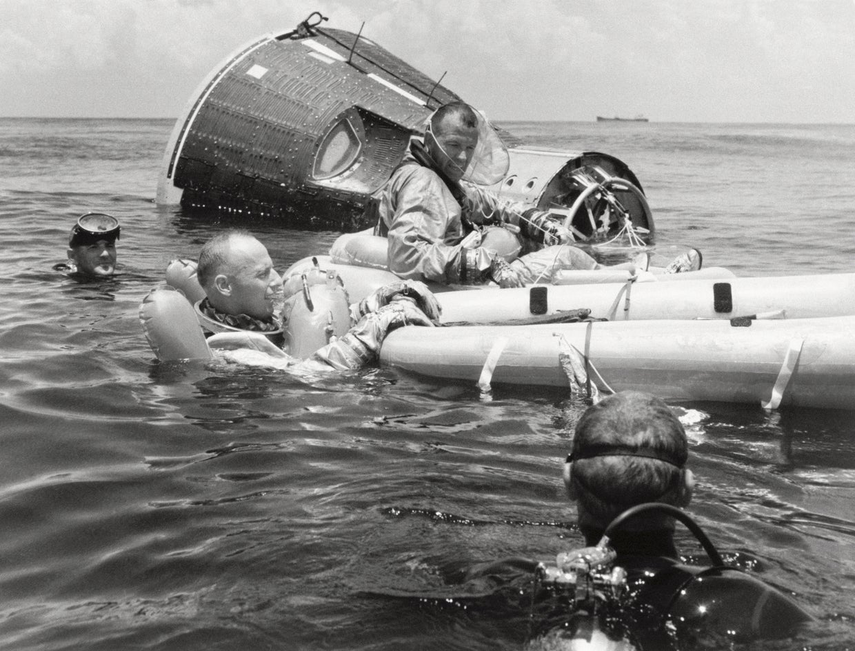 April 9, 1956 NASA unveiled America's first seven astronauts who would ...