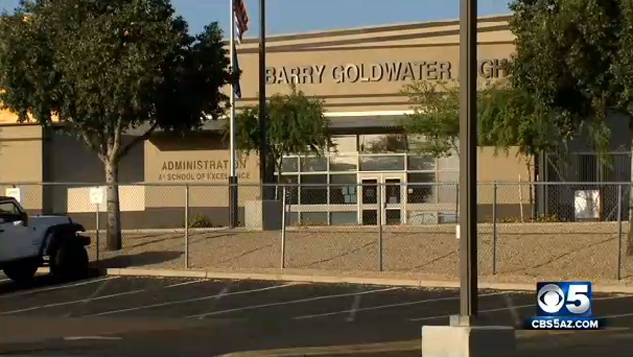Dad: Throw book at my son for bomb hoax at Barry Goldwater High School ...