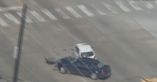 Cops: Man killed by Houston police after car chase - CBS News