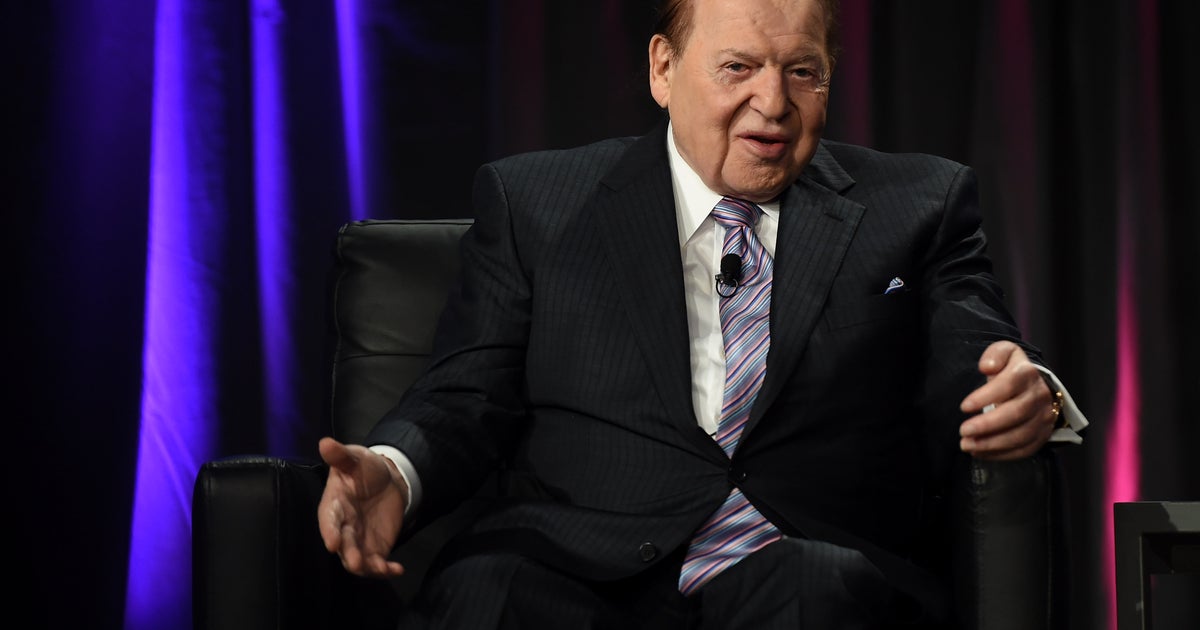 Sheldon Adelson and his wife donated to Ted Cruz - CBS News