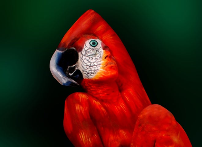 True still lifes: Masterworks of bodypainting