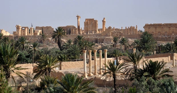 Ancient temple at Palmyra destroyed in ISIS attack - CBS News