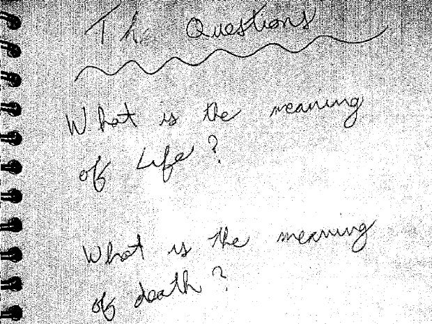 Notebook of Colorado theater shooter James Holmes shows bizarre thoughts