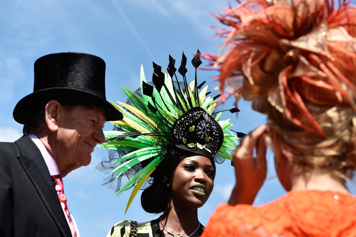 Dress to impress at Ascot: The race for the best hat