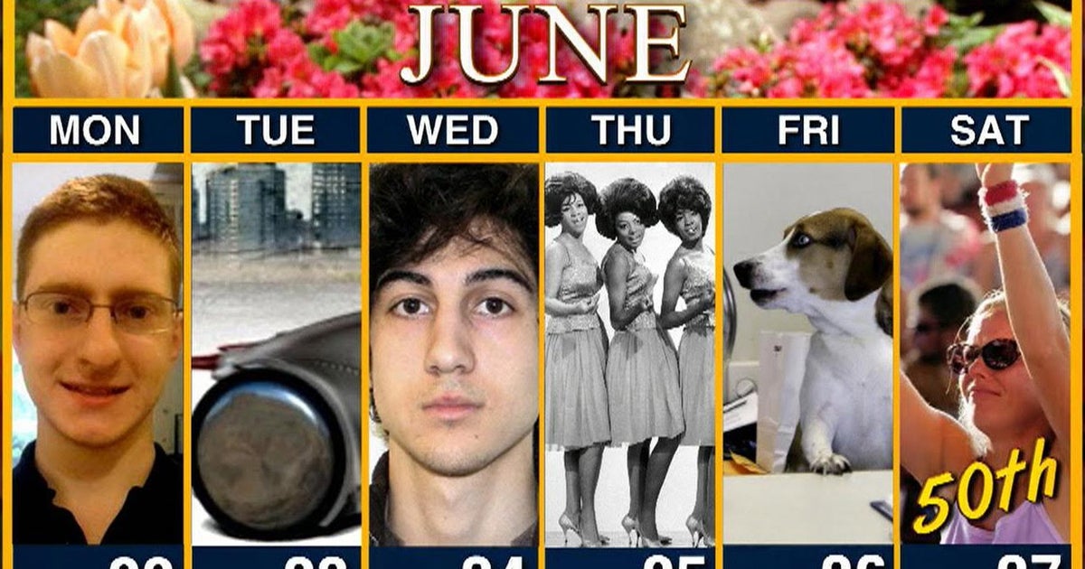 Calendar: Week of June 22 - CBS News